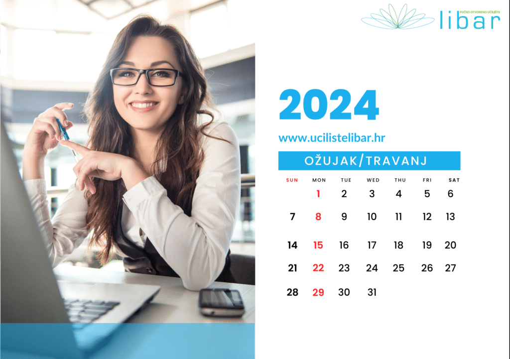 Raspored edukacija; proljeće 2024 - Učilište Libar